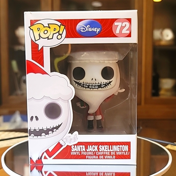 Funko | Toys | Funko Pop Santa Jack Skellington Vinyl Figure Disney ...